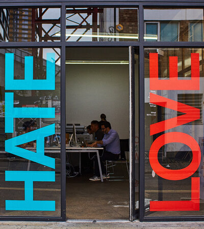 Love & HatePoster Workshop — Studio Blackburn